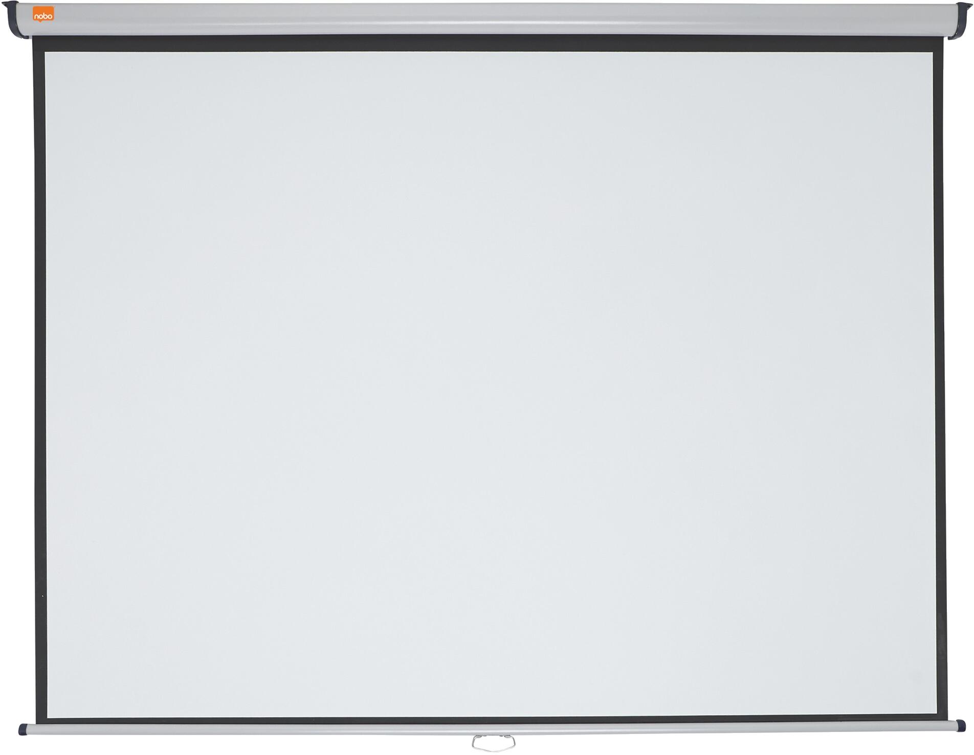 Nobo Wall Mounted Projection Screen 4:3 Format 2000mm x 1513mm - Office ...