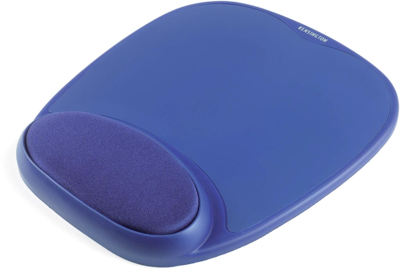 Kensington Blue Foam Mouse Mat Pad with Wrist Rest - Office Furniture ...