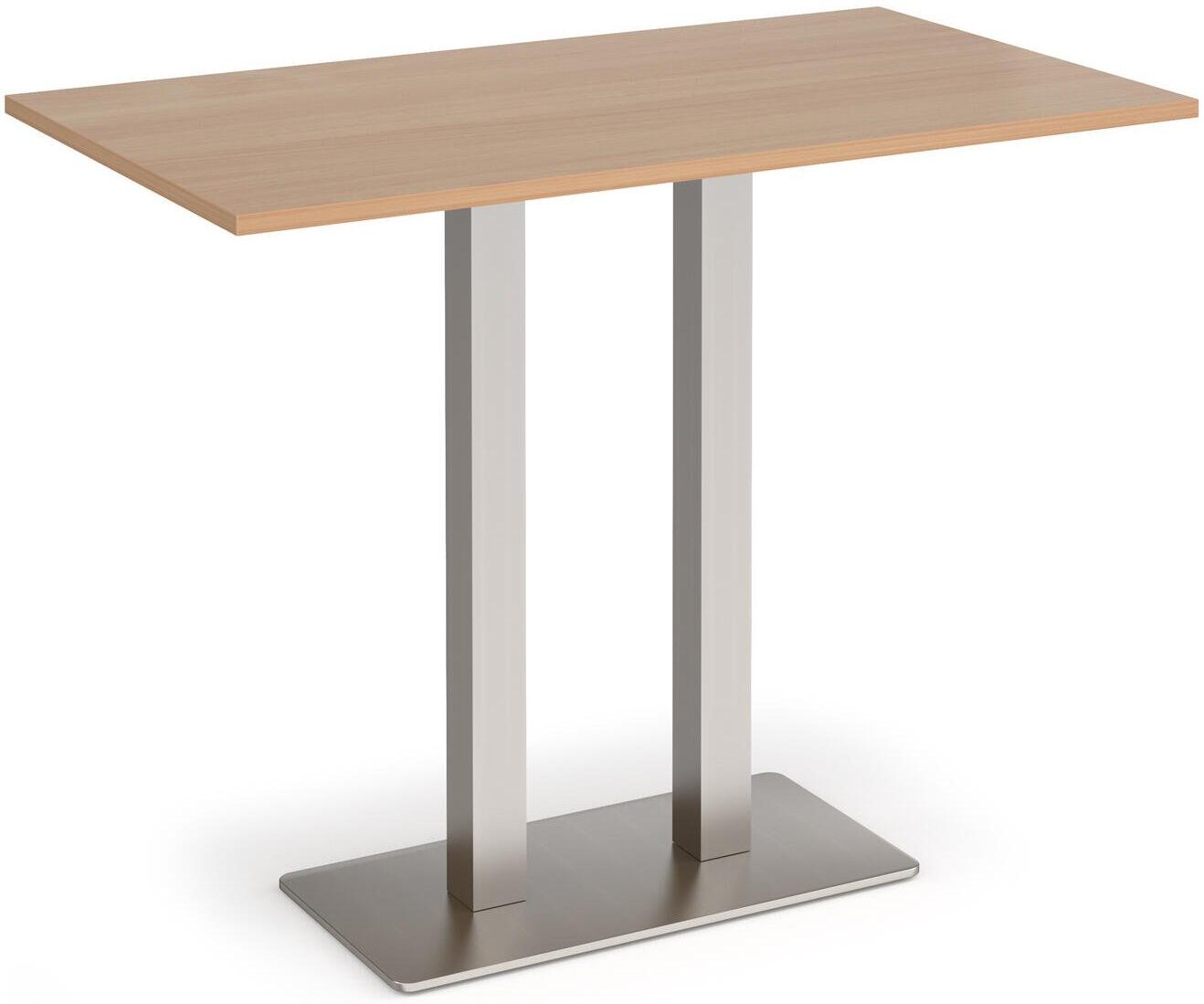 Dams Eros Rectangular Poseur Table - 1400mm - Office Furniture Direct