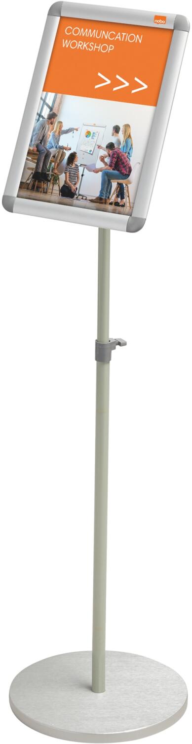 Nobo Snap Frame Standing Display Stand A4 - Office Furniture Direct