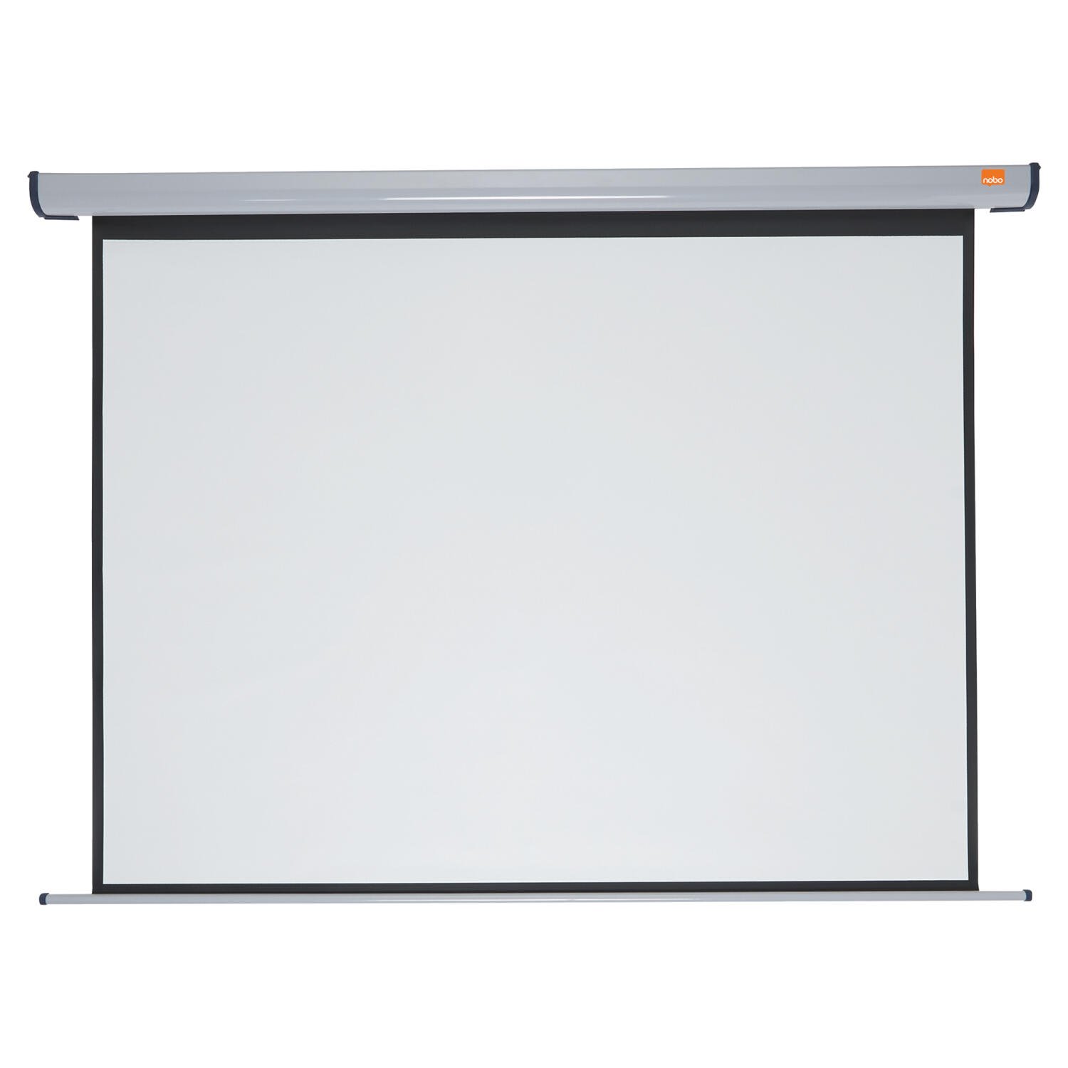 Nobo Projection Screen Electric Wall-Mount Rolling IR Remote 2400mm ...