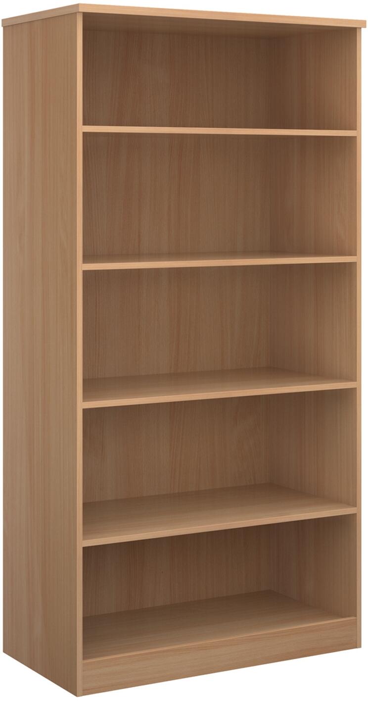 Deluxe 2000mm High Bookcase with 4 Shelves for Office Use - Office ...