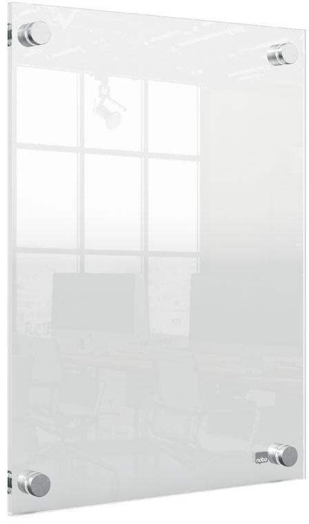 Nobo Premium Plus Clear Acrylic Wall Mounted Poster Frame A4 - Office ...