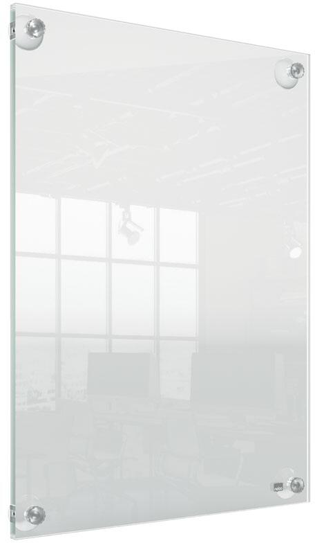 Nobo Premium Plus Clear Acrylic Wall Mounted Repositionable Poster ...