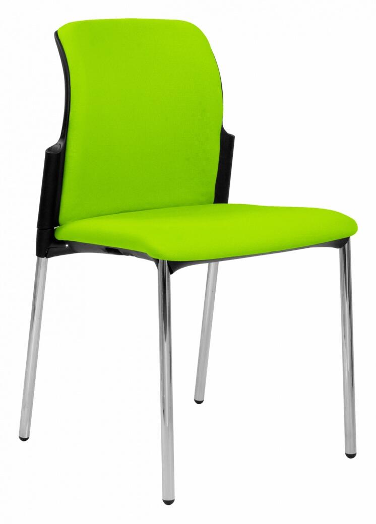 Elite Leola Fully Upholstered 4 Legged Chair for Versatile Use - Office ...