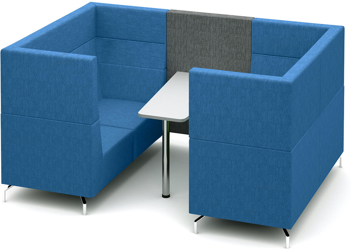 Alban Pod 4 Person Medium Meeting Booth for Modern Offices - Office ...