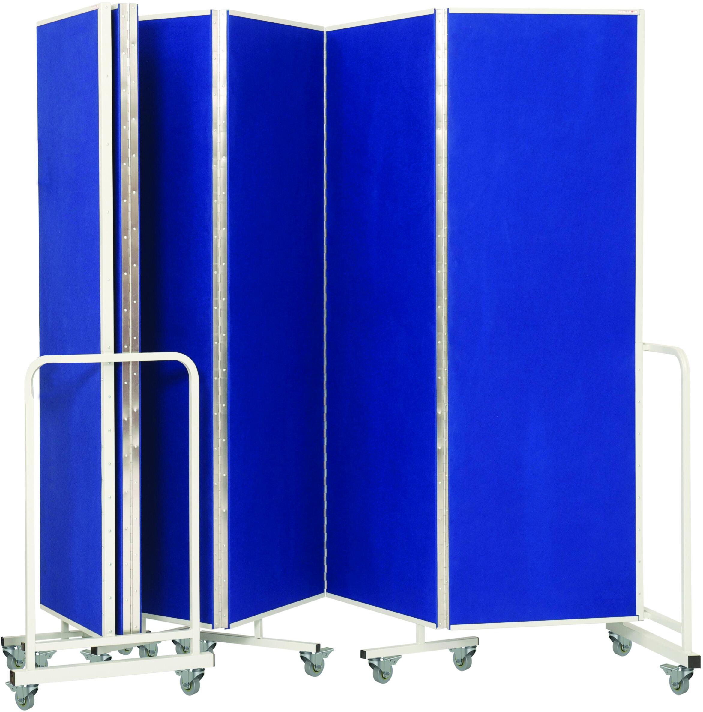 Spaceright 3 Panel Insta-Wall - Mobile Partition with Locking Castors ...