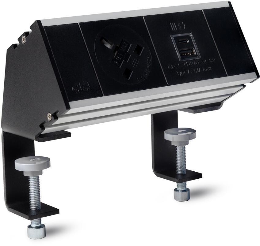 ABL Flexi Module: On-Desk Power Solution with Multimedia Plate System ...