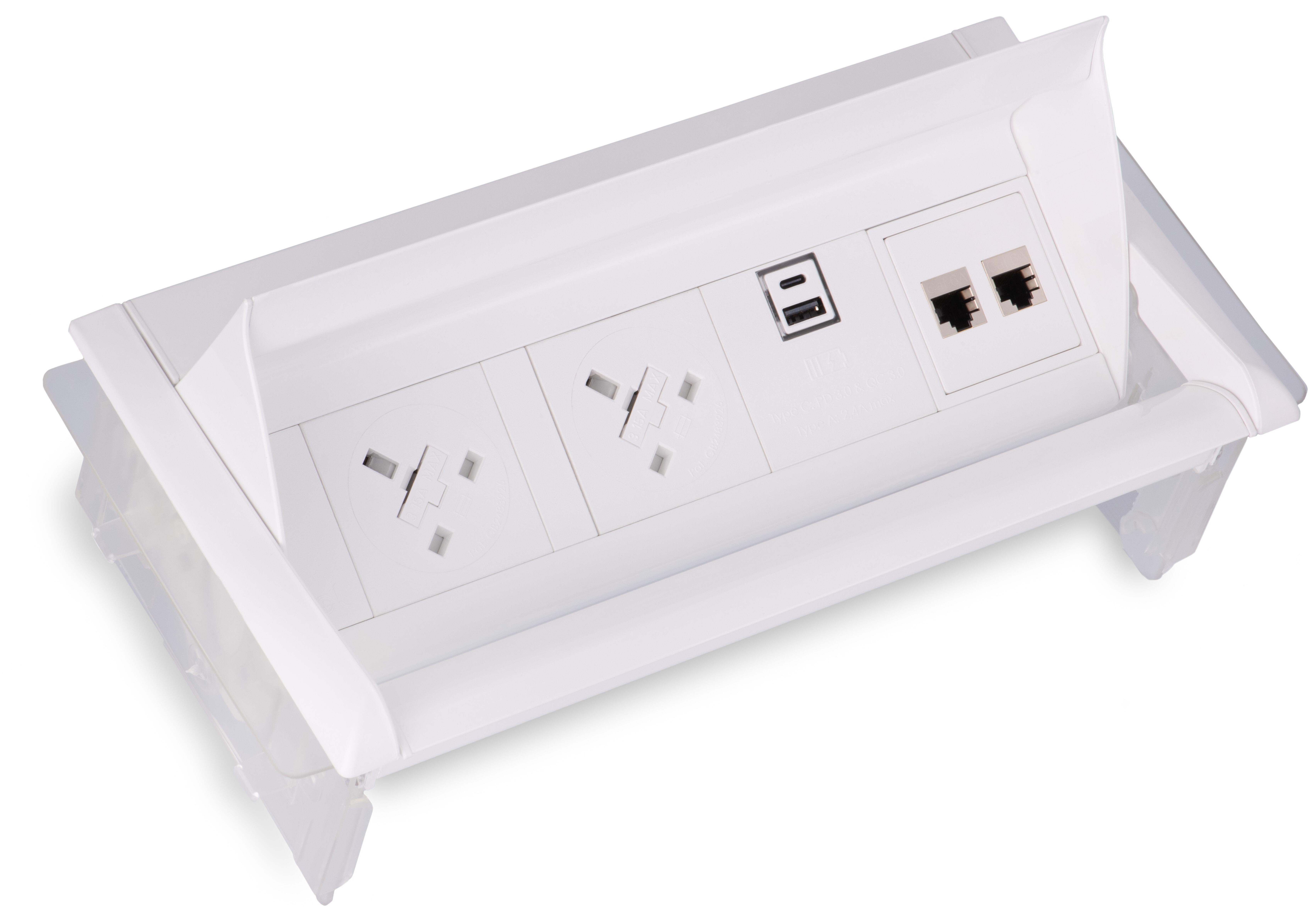 In-Desk Power Modules | Data Ports