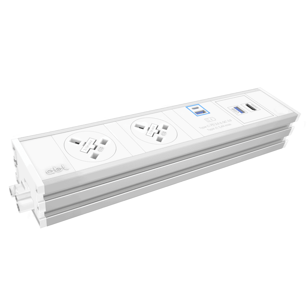 ABL Link Power Module 6 Mains Power Entry Via 3 Pole Connector abl-link-power-module-6-mains-power-entry-via-3-pole-connector
