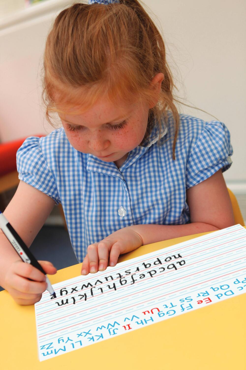 Edtech Alphabet Lined Boards - Pack of 30 for Writing Practice - Office ...