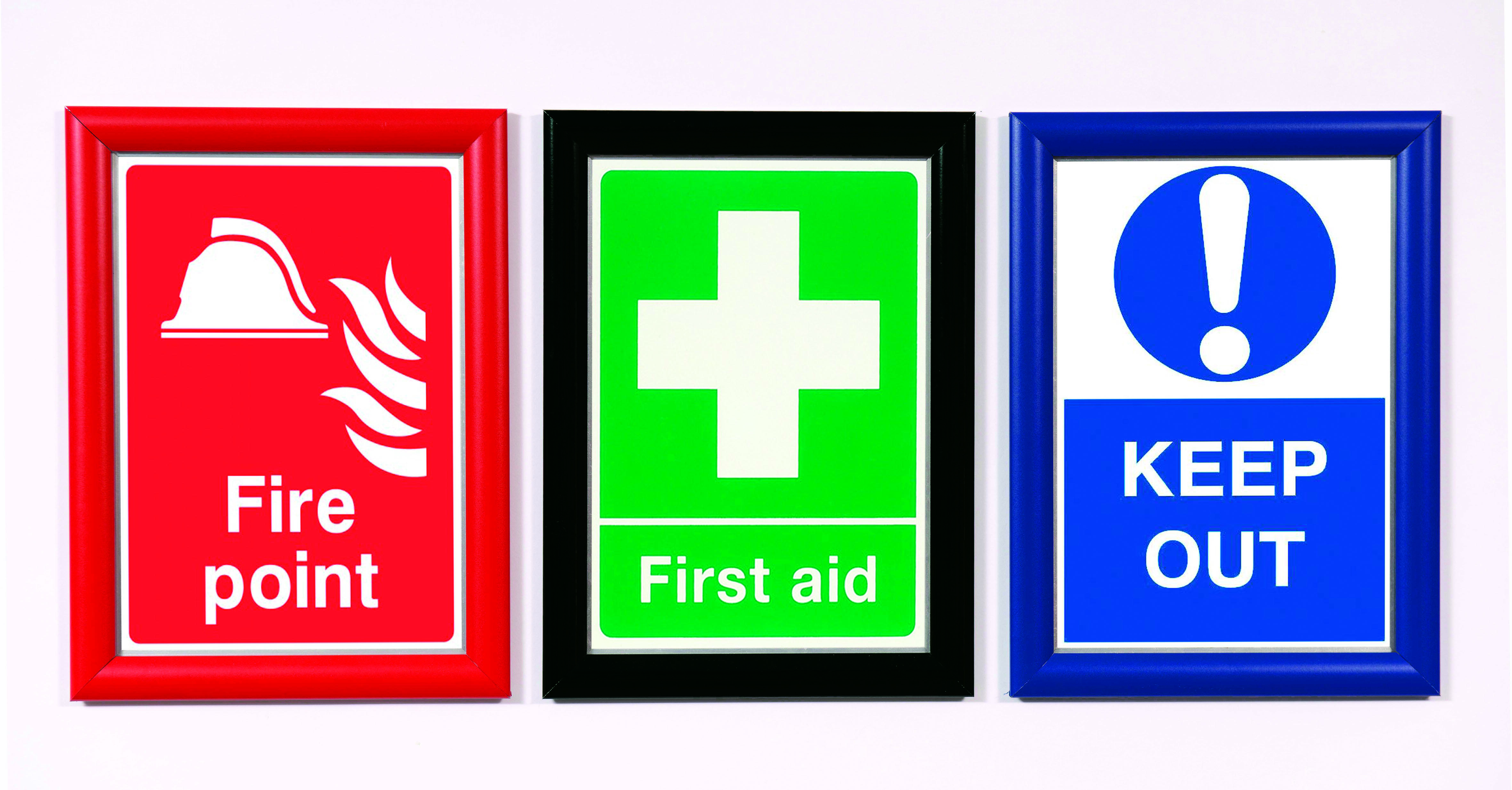 Coloured Poster Display Frame - A4 - Office Furniture Direct