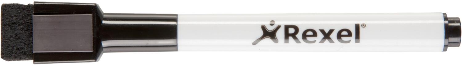 Nobo Mini Whiteboard Pen with Magnetic Eraser Cap - Pack of 6 - Office ...