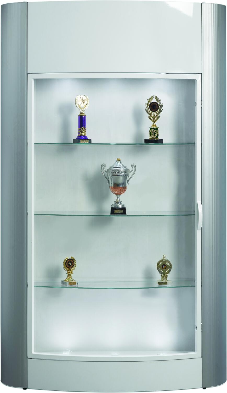 Spaceright Floor Standing Trophy Showcases - No LED Lights - Office ...