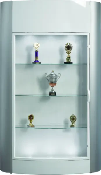 Spaceright Floor Standing Trophy Showcases - No LED Lights - Office ...