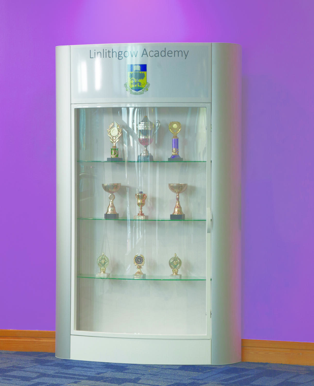 Spaceright Floor Standing Trophy Showcases - Display Your Awards ...