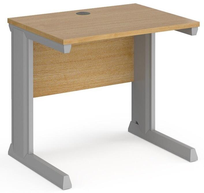 Dams Vivo Rectangular Desk with Cable Managed Legs - 800mm x 600mm ...