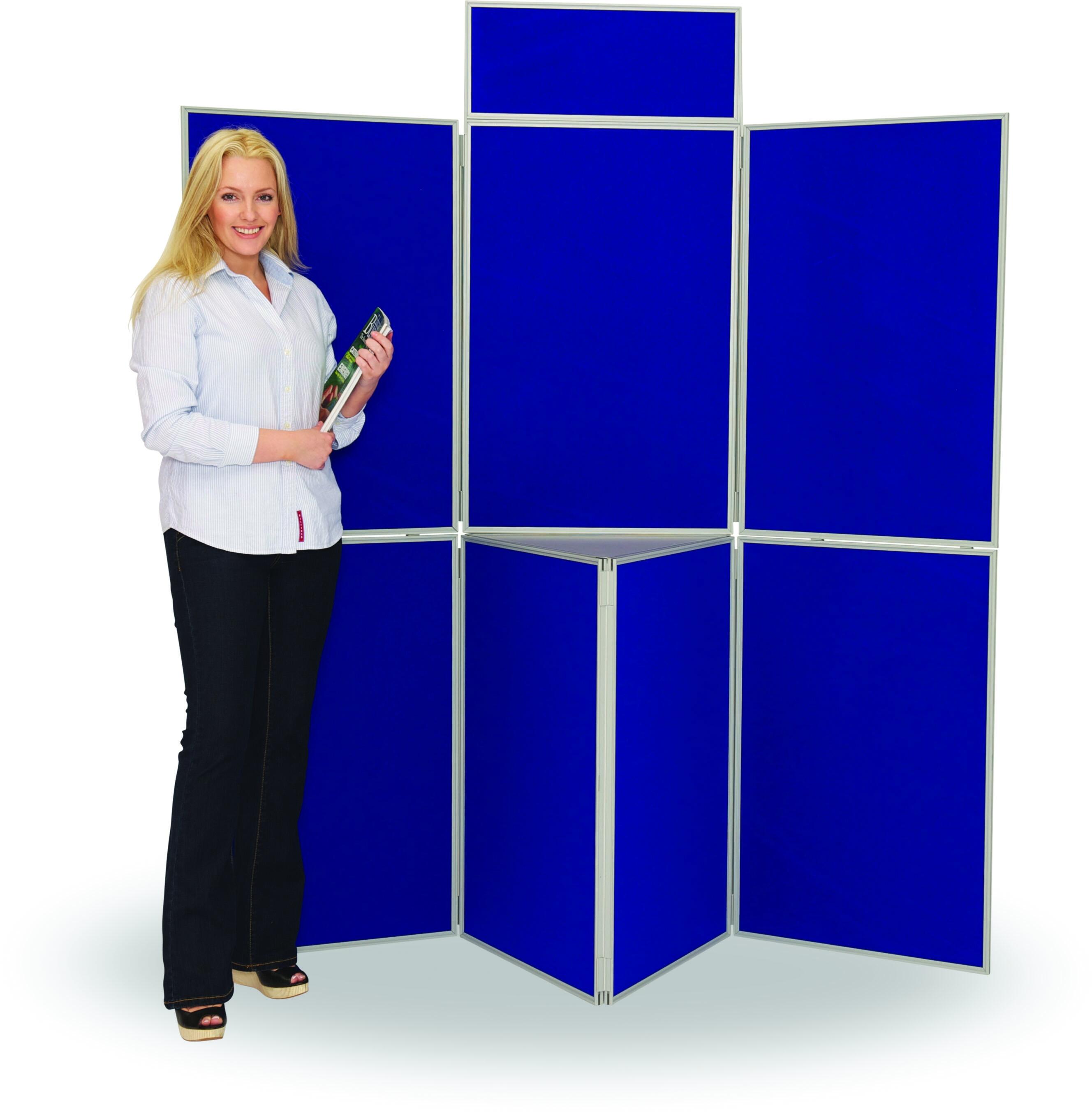 Spaceright Fold-Up Display Screens: Double-Sided A1 Panels in 4 Colours ...