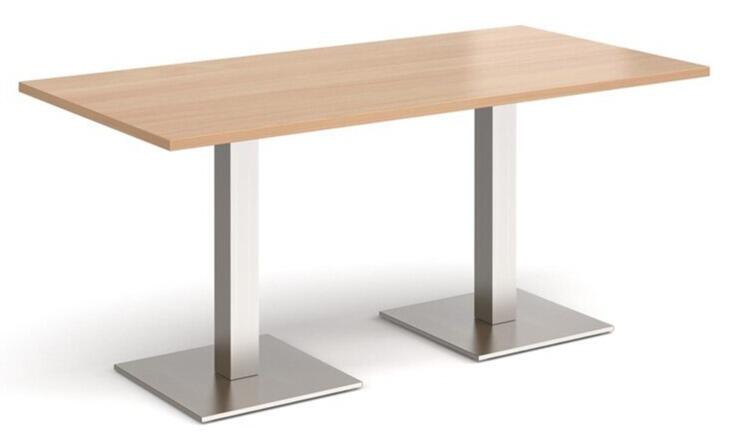 Brescia Rectangular Dining Table - Adaptable Design for Modern Workplace - Office Furniture Direct