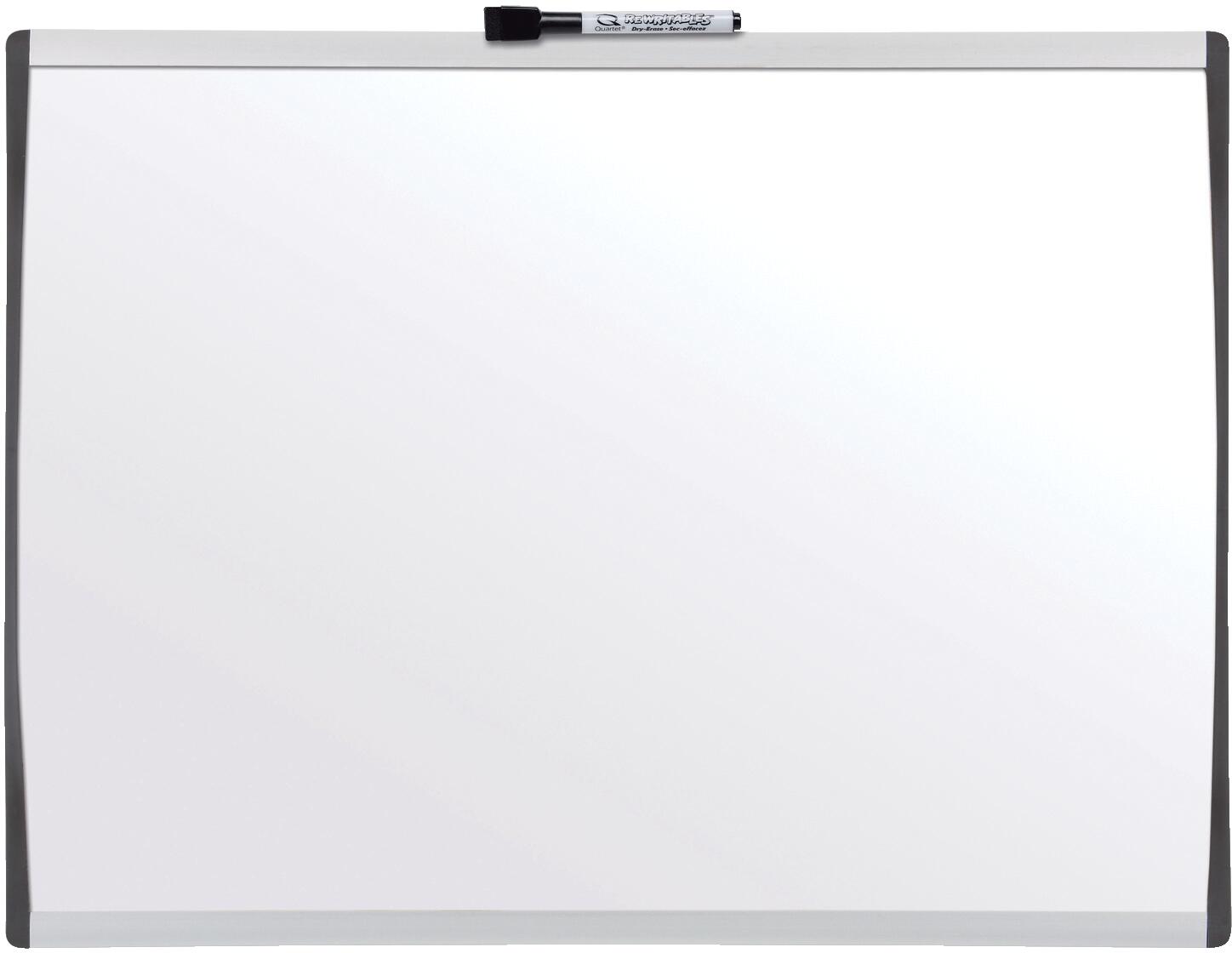 Nobo Small Magnetic Whiteboard with Arched Grey Frame 585mm x 430mm ...