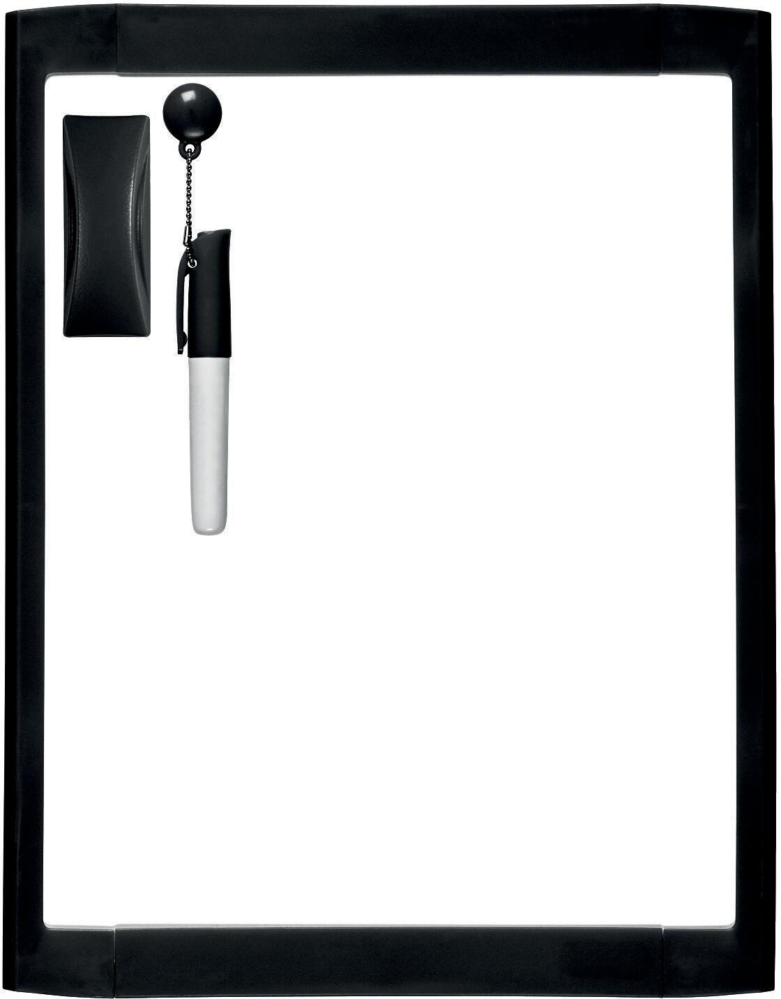 Nobo Mini Magnetic Whiteboard with Black Frame 216mm x 280mm - Office ...