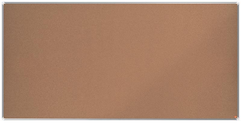 Nobo Premium Plus Cork Notice Board - 2400 x 1200mm - Office Furniture ...