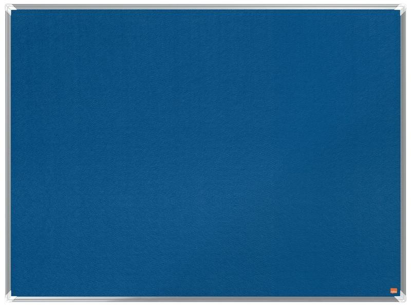 Nobo Premium Plus Blue Felt Notice Board 1200x900mm with Trim - Office ...