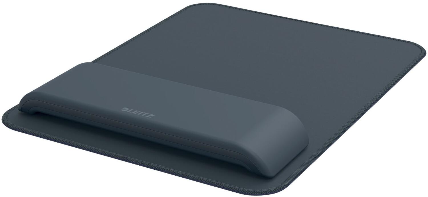 Leitz Ergo Mouse Pad with Adjustable Wrist Rest Velvet Grey - Office ...