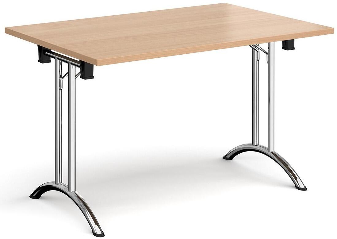 Dams Rectangular Folding Table 1200x800 - Office Furniture Direct