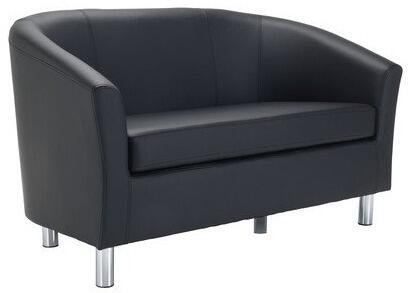 Modern TC Tub Sofa with Metal Feet for Reception Areas Office Furniture Direct