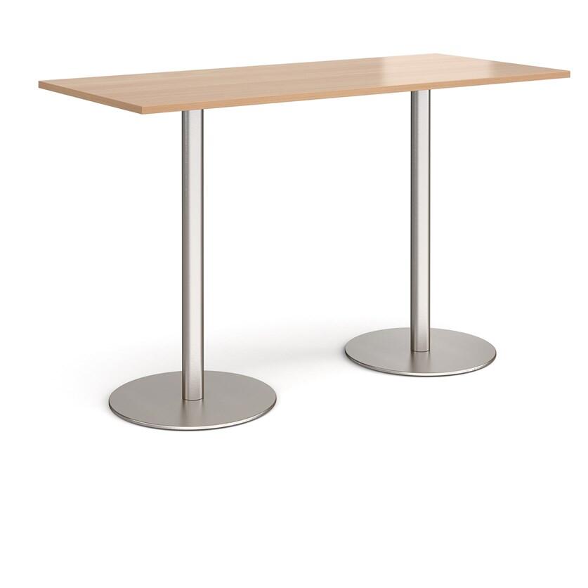 Monza Rectangular Poseur Table - Available in Various Designs & Colors ...