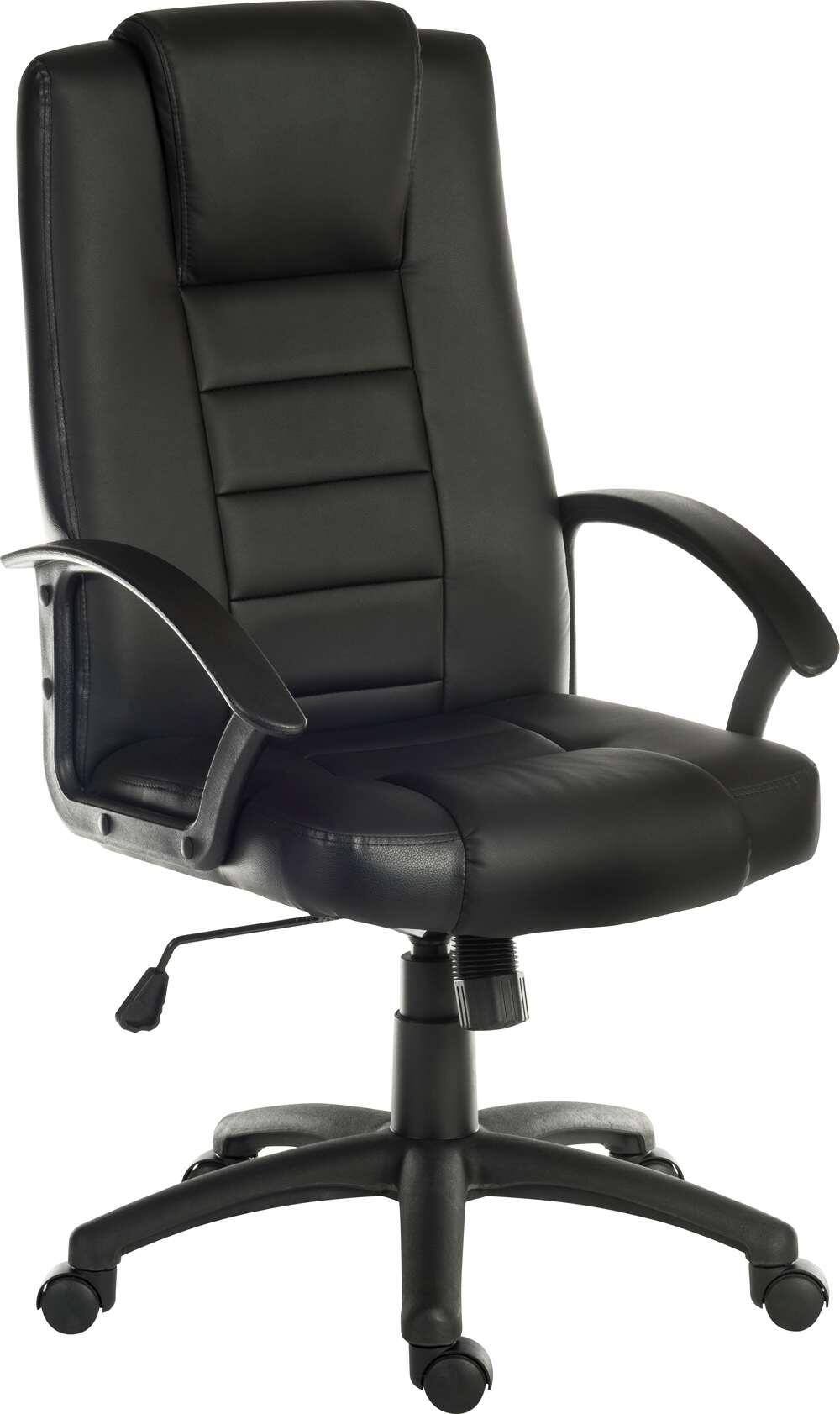 Teknik Leader Bonded Leather Executive Chair with Gas Lift - Office ...
