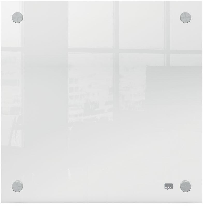 Nobo Transparent Acrylic Mini Whiteboard Wall Mounted 300mm x 300mm ...