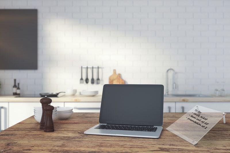 Nobo Transparent Acrylic Mini Whiteboard A4 Slanted Desktop Notepad ...