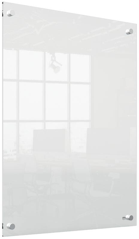 Nobo Transparent Acrylic Mini Whiteboard Wall Mounted 600mm x 450mm ...