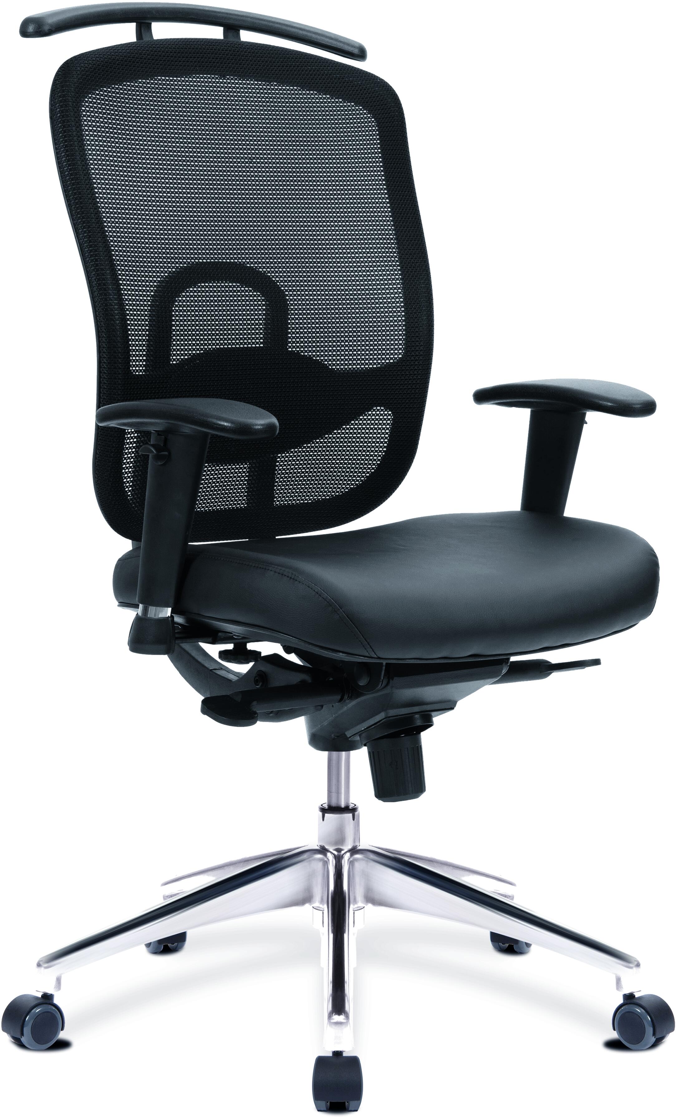 Nautilus Freedom Mesh Executive Chair with Integrated Coat Hanger ...
