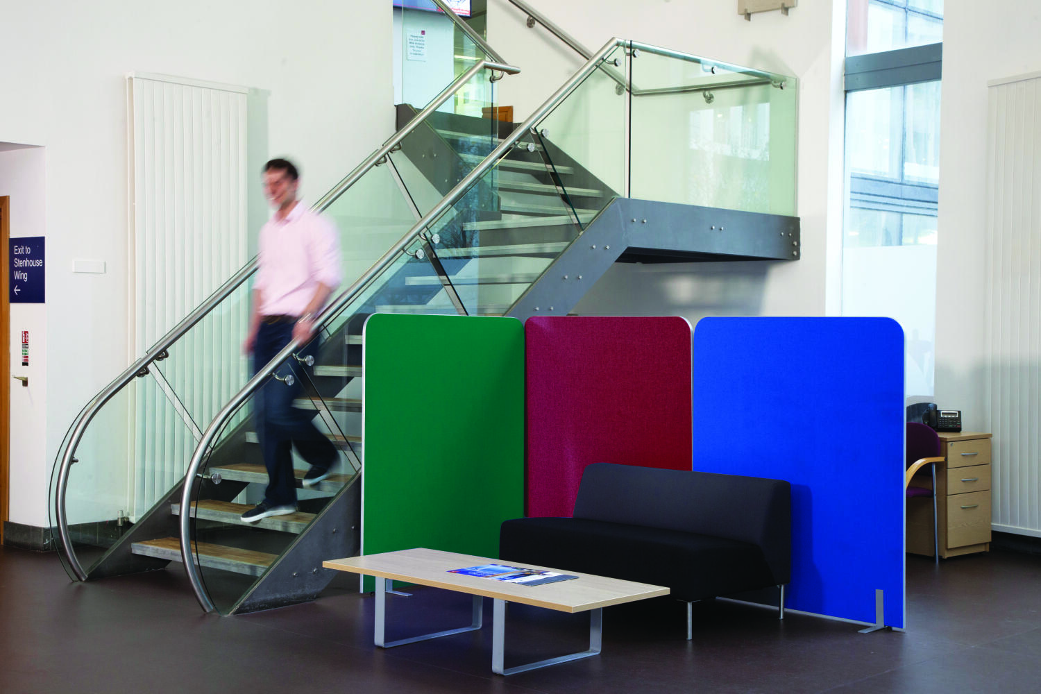 Spaceright Curved Spacedividers | Maximize Your Space - Office ...