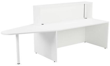 Reception Unit with Extension - Office Furniture Direct