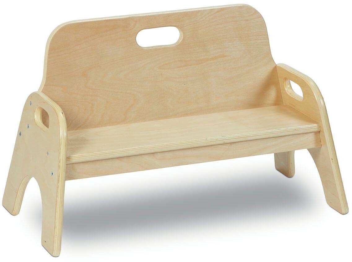Millhouse Sturdy Bench - Seats Two, Easy-Clean, Fully Assembled ...