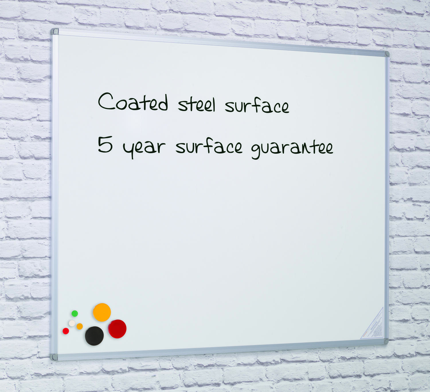 Spaceright Coated Steel Writing White Boards - 900 x 600mm, UK Made ...