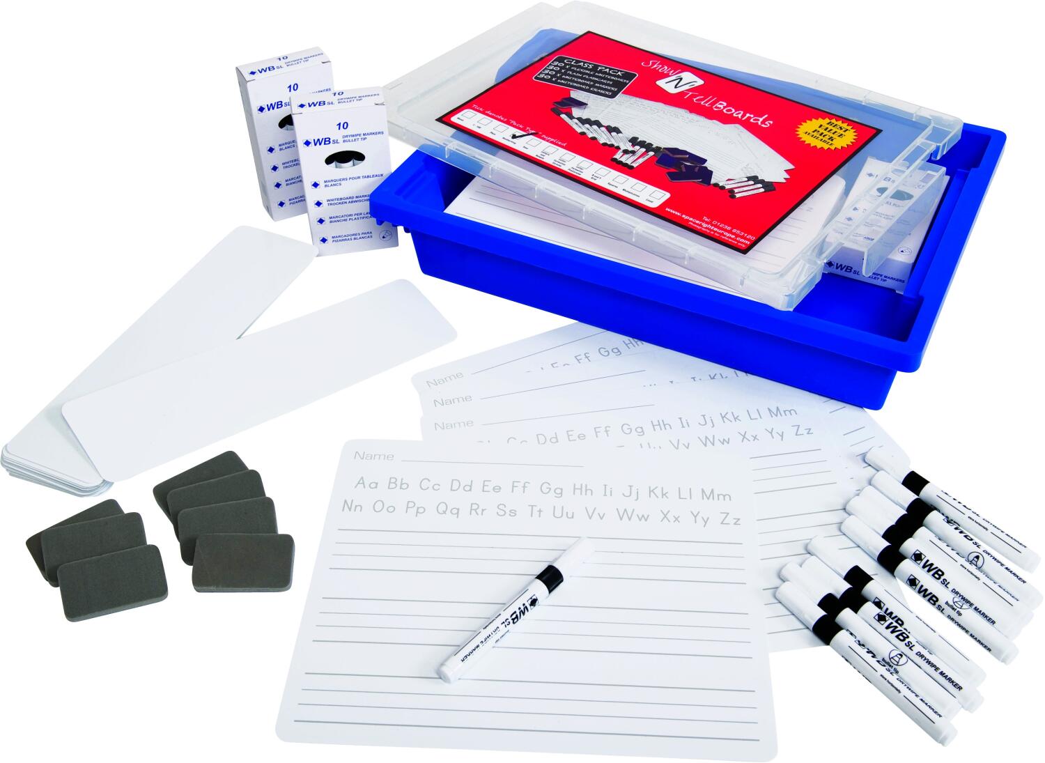 Spaceright Flexible Board Class Packs for 30 Pupils with Accessories ...