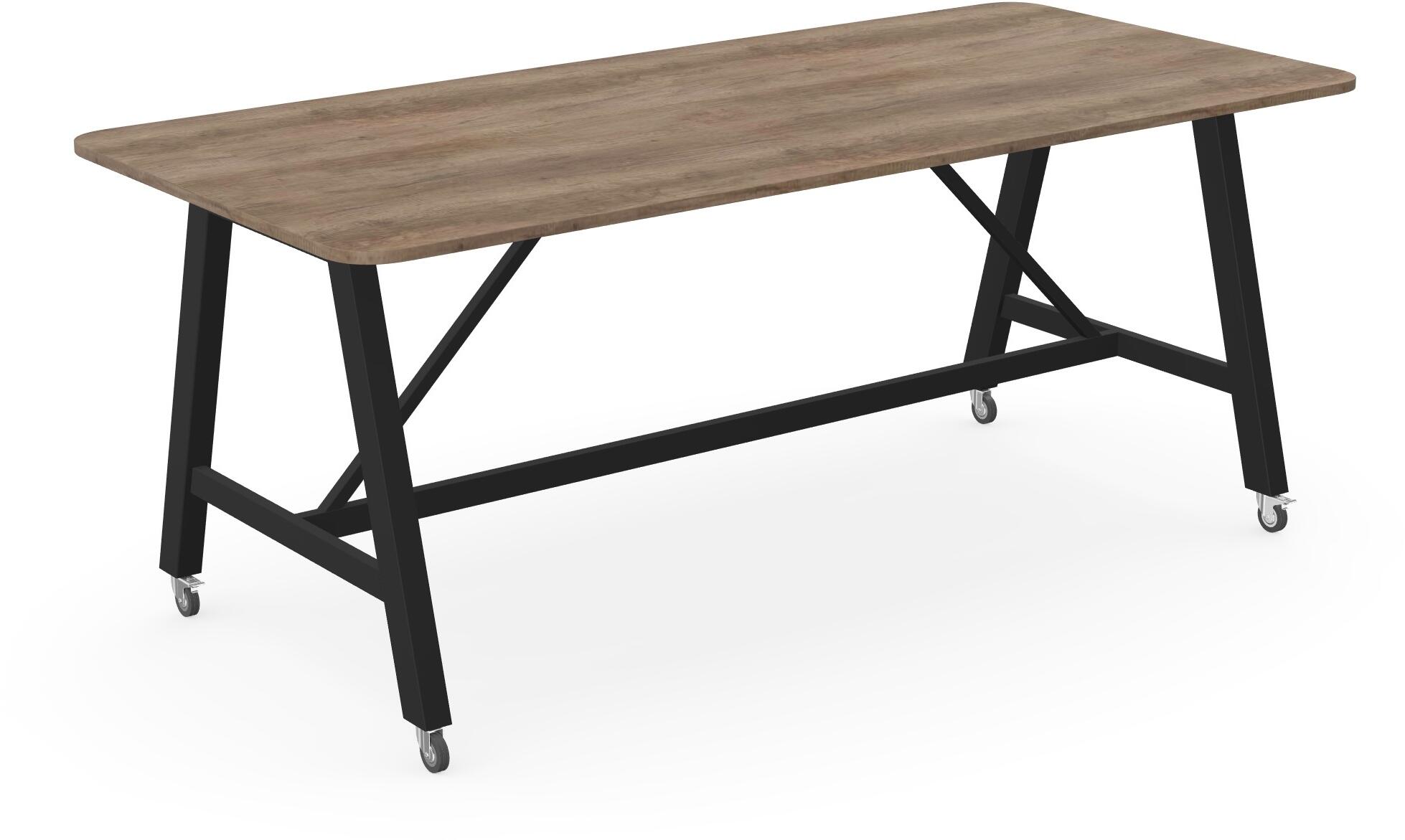 Elite Alto High Bench with Support Frame & Heavy Duty Steel Castors ...