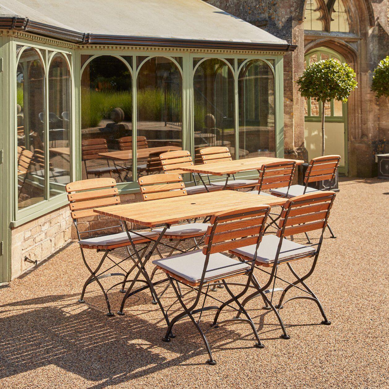 Zap Arch Rectangular Dining Set with Table and 4 Side Chairs - Office Furniture Direct