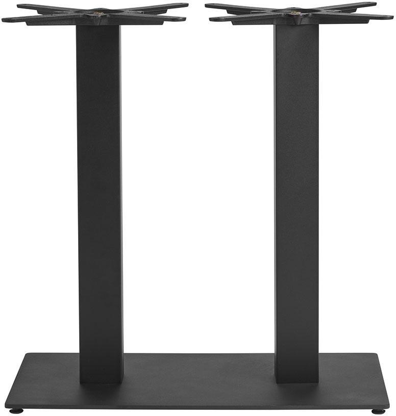 Zap Boston Sleek Large Rectangular Table Base - Modern Matt Black ...