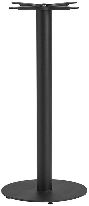 Boston Sleek Small Round Table Base in Modern Matt Black Finish ...