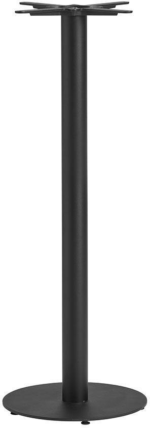 Sleek Boston Round Table Base in Matt Black for Modern Spaces - Office ...