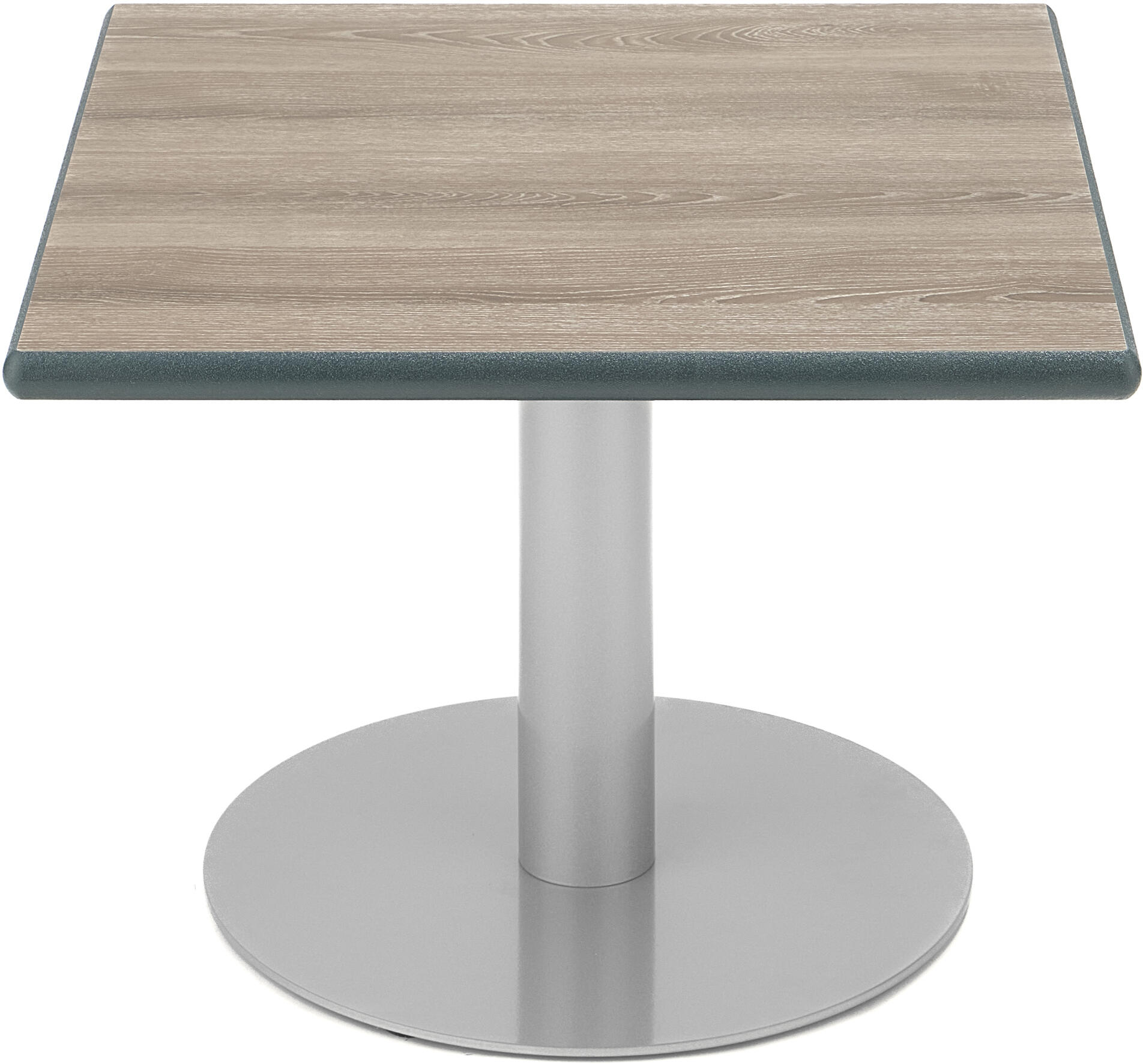 Metalliform Square MDF Edge Coffee Table with Weighted Base – (d) 600mm ...