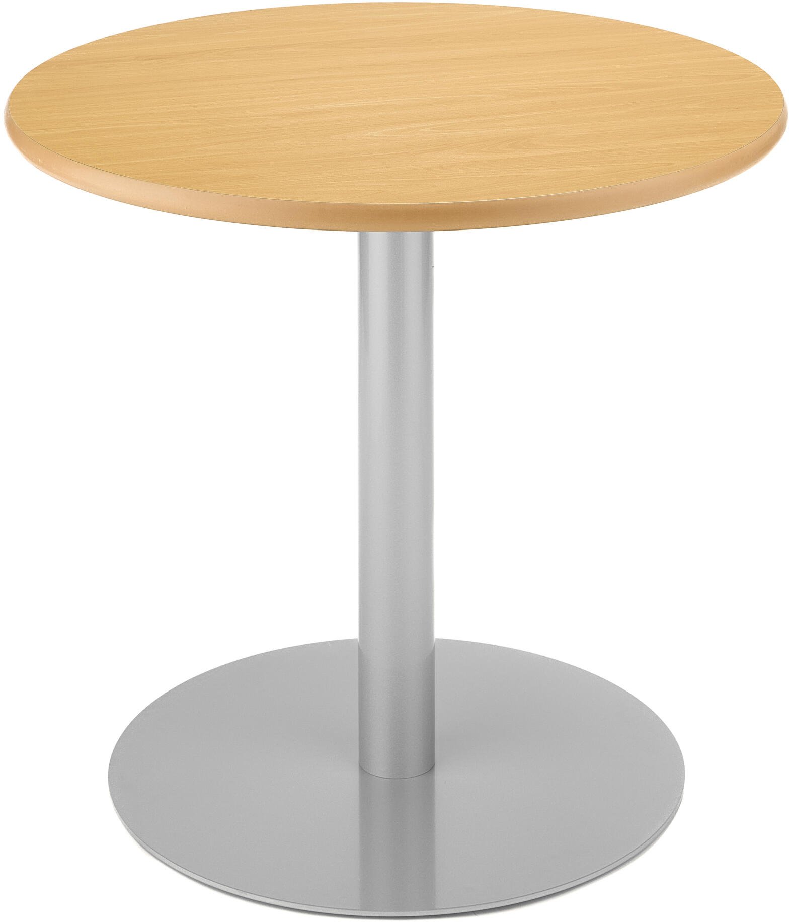 Metalliform Round Duraform Edge Dining Table with Weighted Base - (d ...