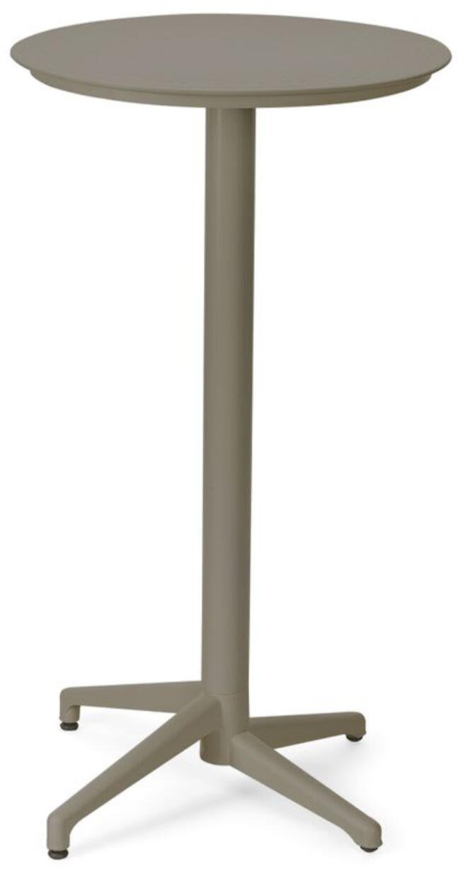 Tabilo Boom Round Flip-Top Poseur Table - 600mm - Office Furniture Direct