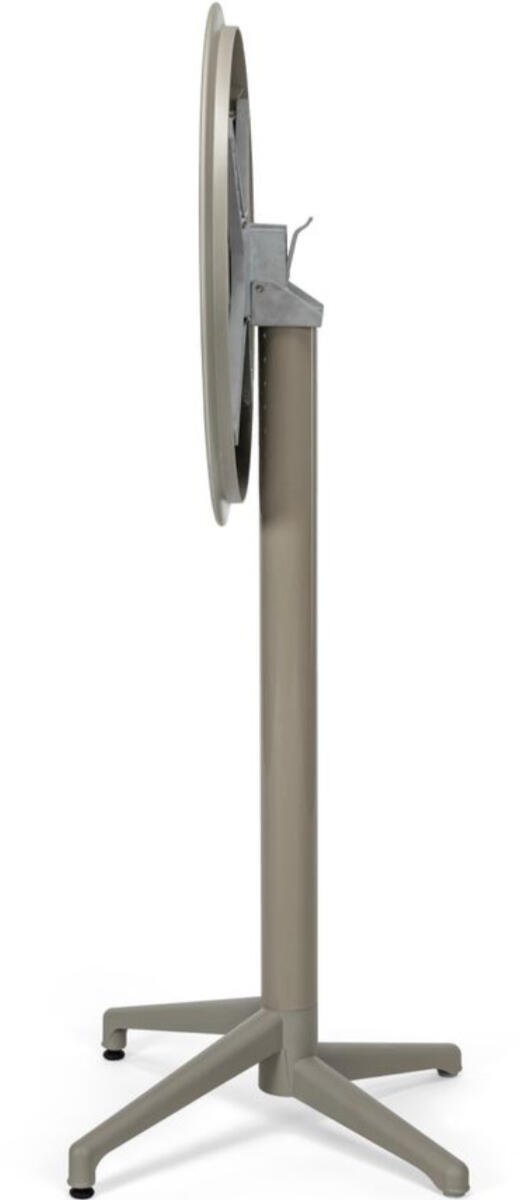 Tabilo Boom Round Flip-Top Poseur Table - 600mm - Office Furniture Direct